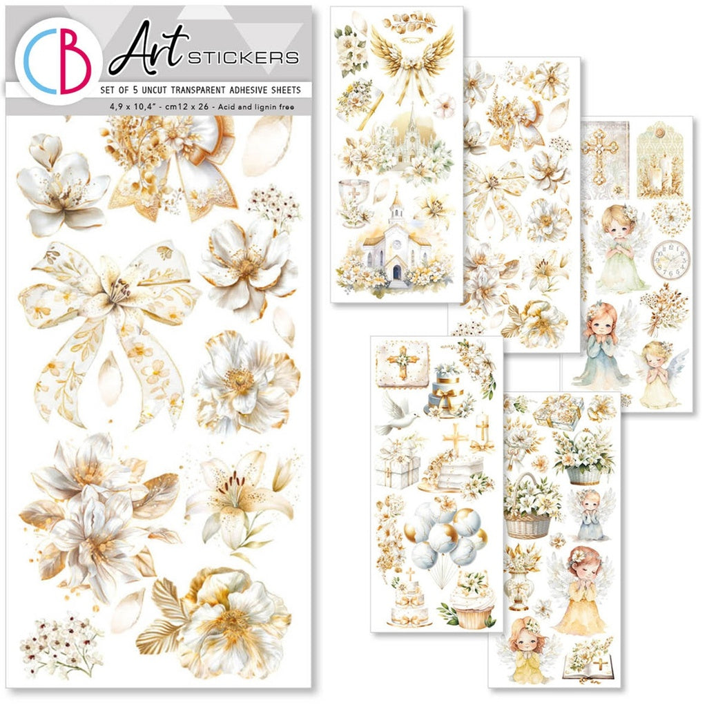 Ciao Bella Blessing Day - Transparent Adhesive Sheets – Julia Watts Crafts