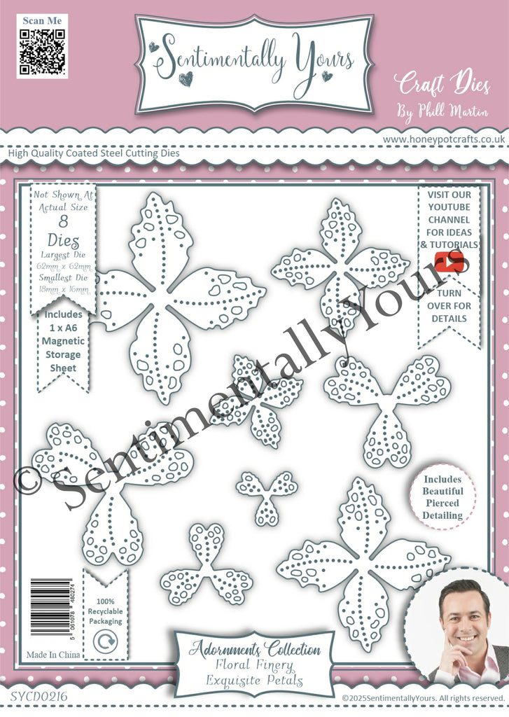 Phill Martin Sentimentally Yours Adornments Collection - Floral Finery ...