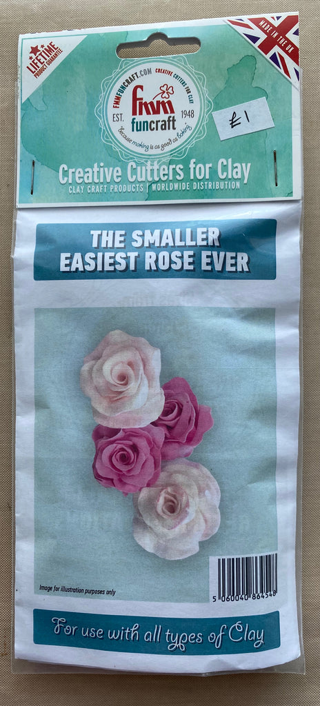 FMM Creative Cutters for Clay - The Smaller Easiest Rose Ever – Julia ...