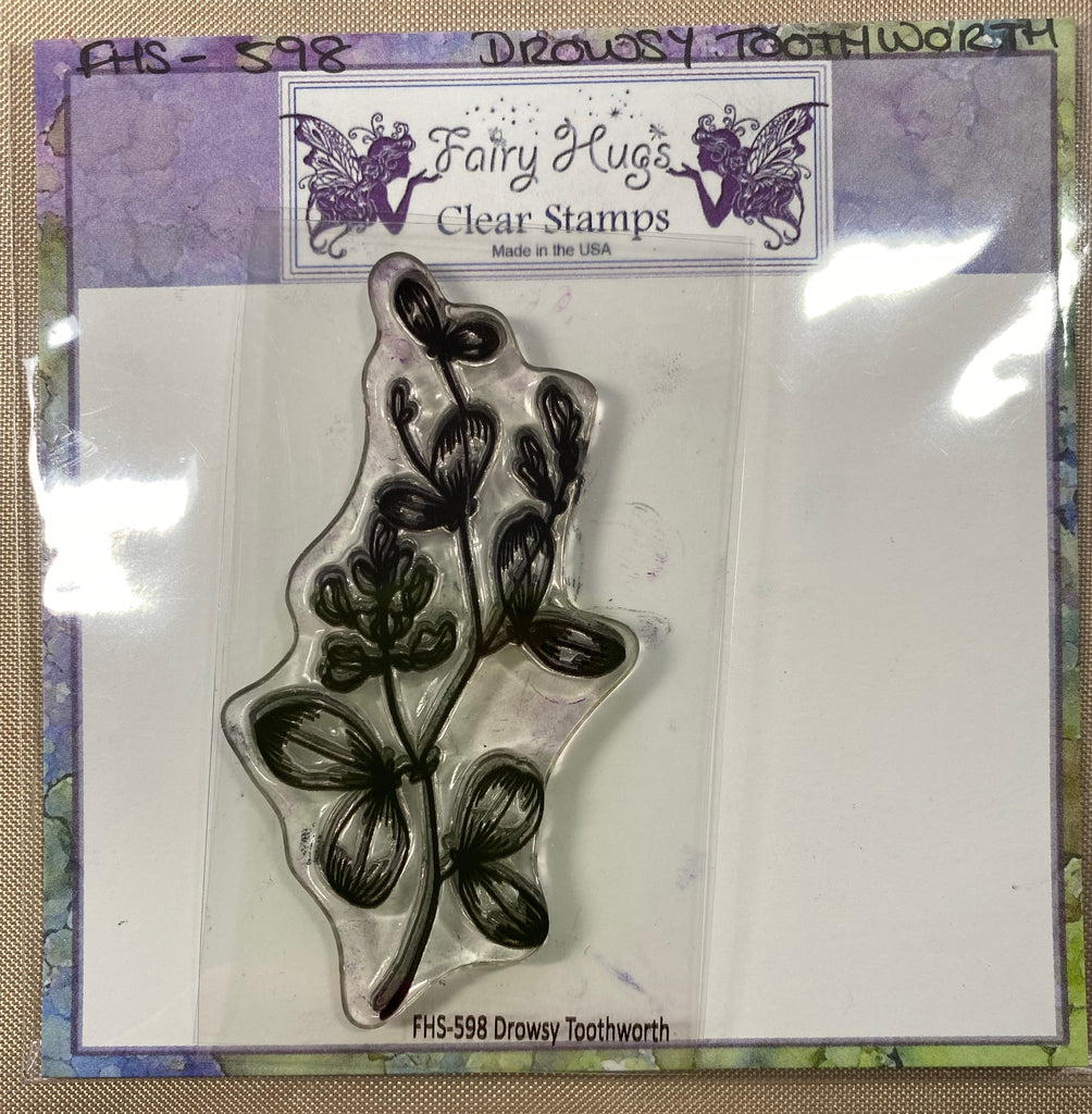 Pre-Loved : Fairy Hugs Stamp - Drowsy Toothworth – Julia Watts Crafts
